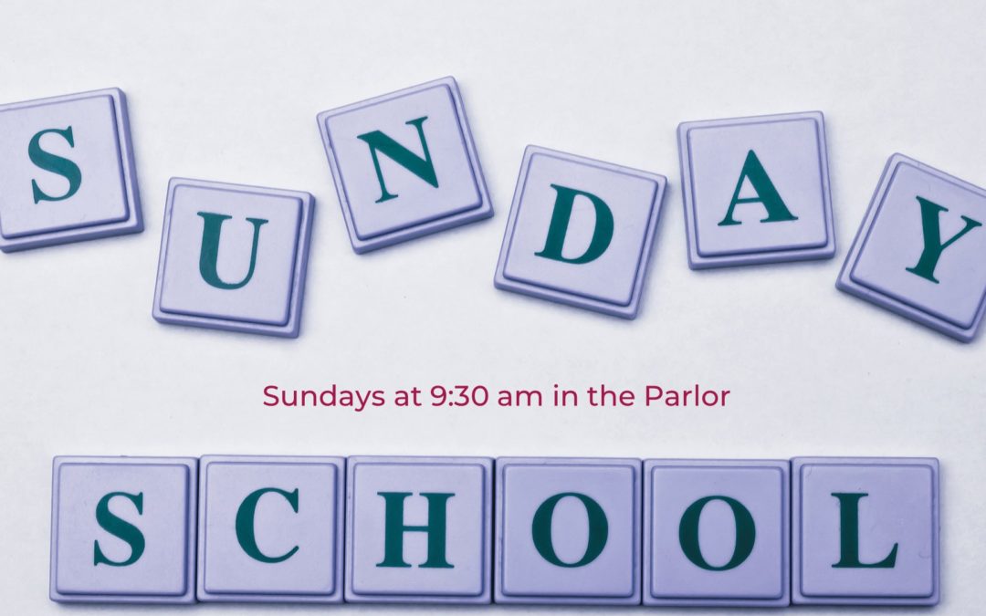 Sunday School is Back! - Covenant Presbyterian Church
